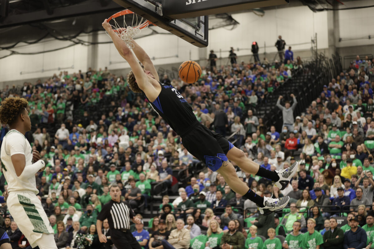 Utah Valley upsets No. 12 BYU 72-65 in overtime | News, Sports, Jobs ...